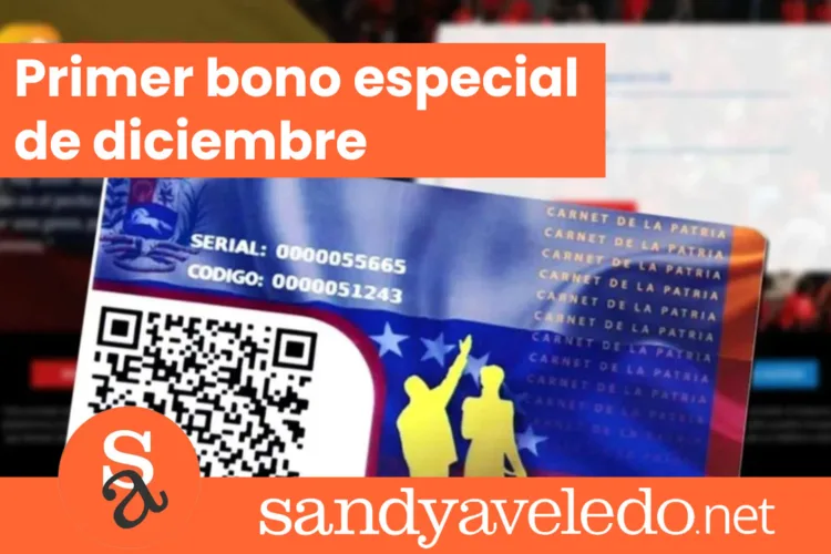 Hasta qué día se cobra el primer bono especial de diciembre 2024